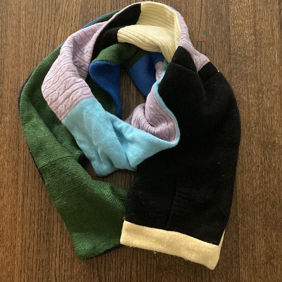 Used-up | Accessories | 7 Feet Long Patch Scarf | Poshmark